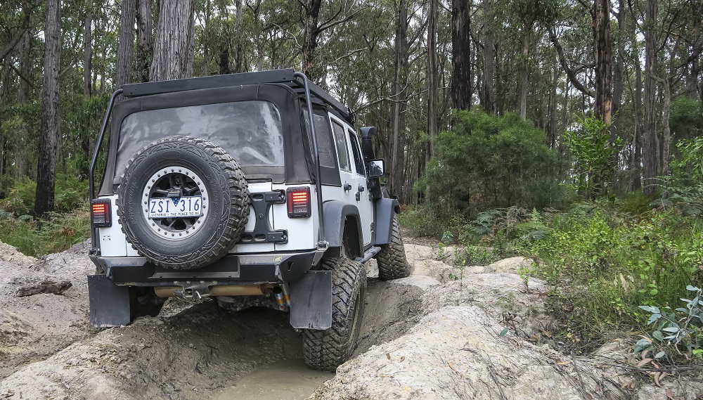 Rear bumper, Jeep Wrangler JK 07-2018 | Recurve