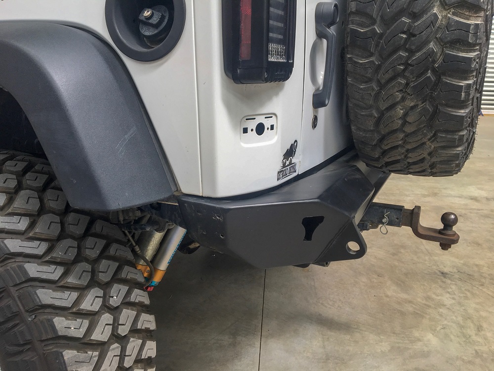 Rear bumper, Jeep Wrangler JK 07-2018 | Recurve