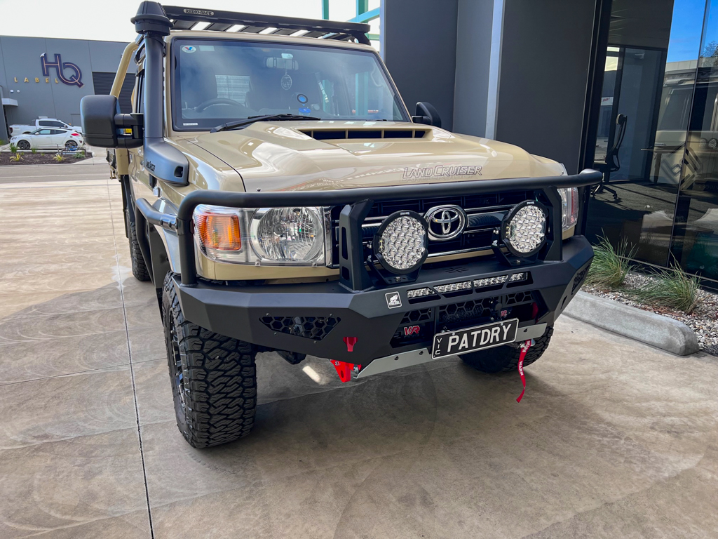 Toro Bull bar, Suitable for Toyota Land Cruiser 76, 78, 79 Series, 2007 ...